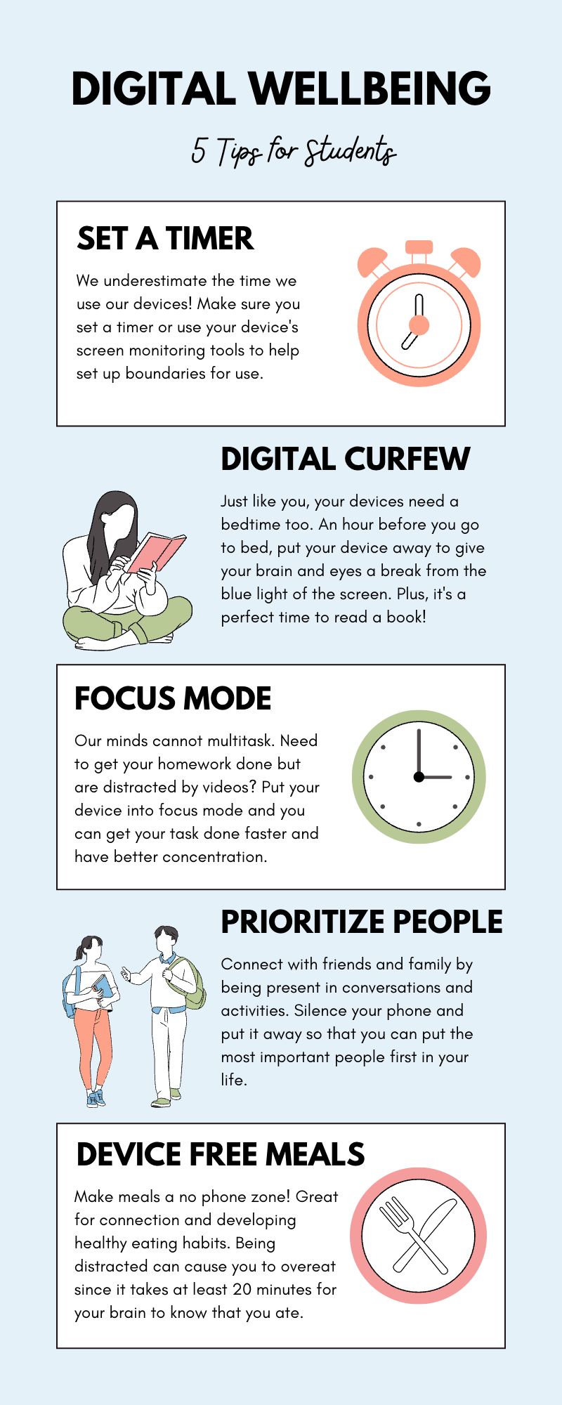 Digital Wellbeing for Students for a healthy life